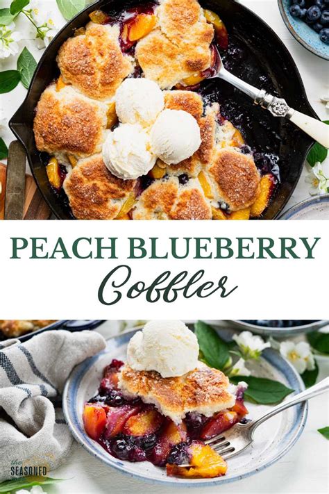 Perfect Blueberry Peach Cobbler Recipe