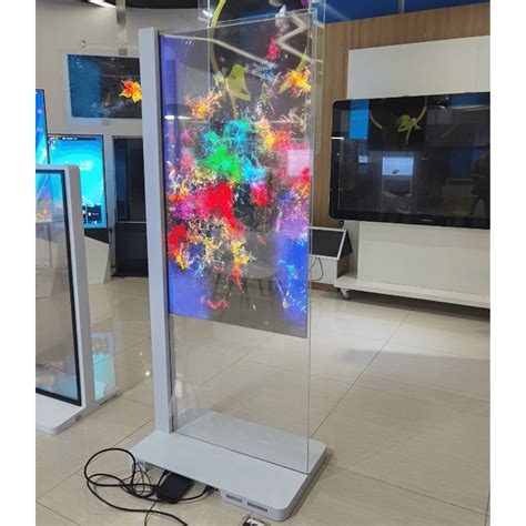 Transparent OLED Display Android System Ultra Thin Affordable
