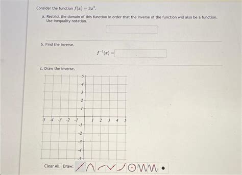 solved consider the function f x 3x² a restrict the