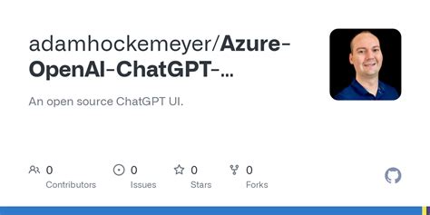 GitHub Adamhockemeyer Azure OpenAI ChatGPT Enterprise An Open Source ChatGPT UI