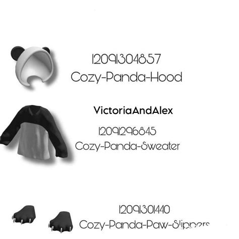 Roblox Id 3d Panda Suit Roblox Bloxburg Decal Codes Creative Life