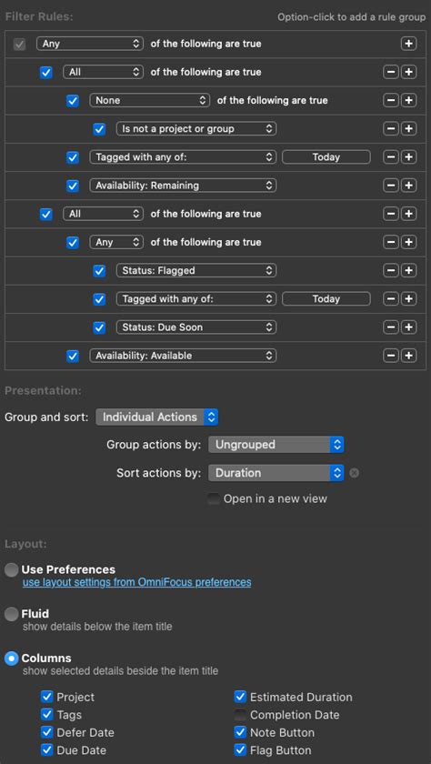 how to sort display order of tasks using javascript omnifocus