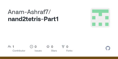 github anam ashraf7 nand2tetris part1