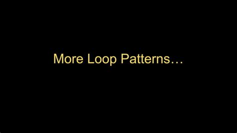 Learn Various Loops And Iterations In Python Ppt