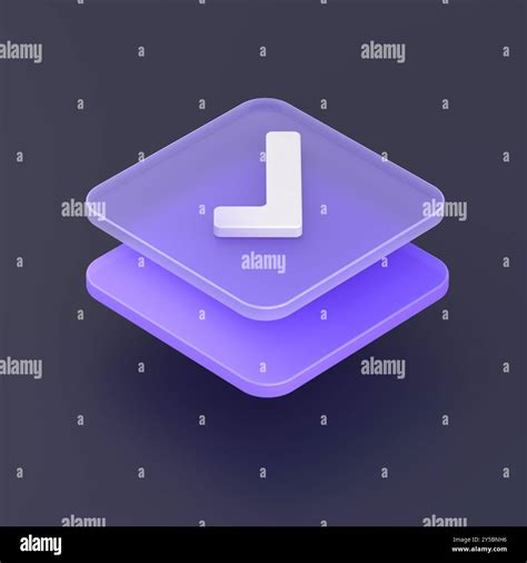 Cartoon Icon Mockup3d Checkbox Check Mark 3d Illustrationtick Mark