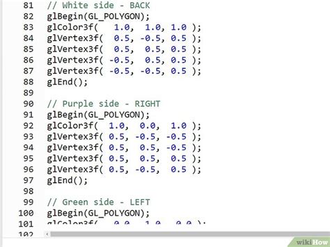 How To Make A Cube In Opengl With Pictures
