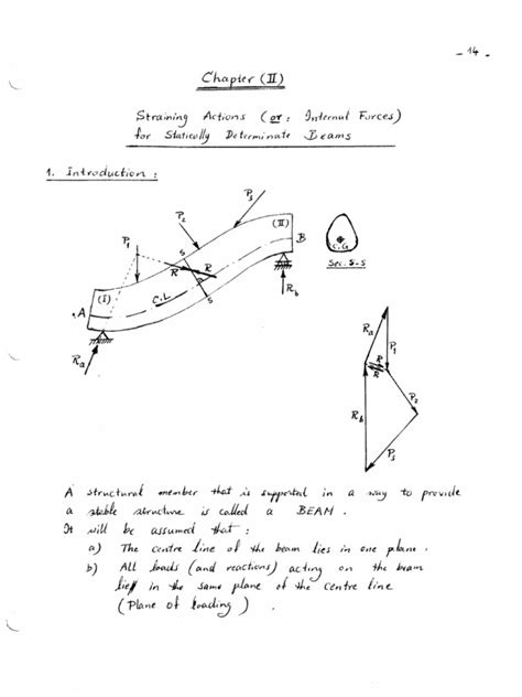 2nd Lecture Statically Determinate Beams Pdf