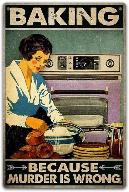 Vintage Baking Poster