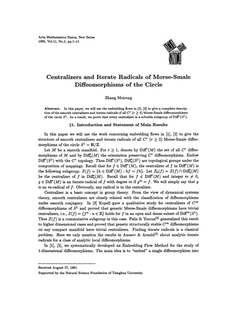 Pdf Smooth Linearization And Centralizers For Expanding Maps Of The