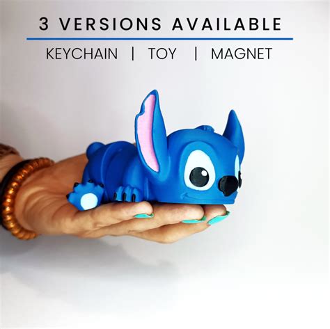 Flexi Stitch In Toys Keychain Magnet 🧸・ Stl File For 3d Printing・cults