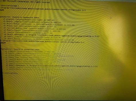 Npm Went Wrong Suddenly The Freecodecamp Forum