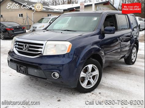 2013 Honda Pilot Ex L 4wd 5 Spd At