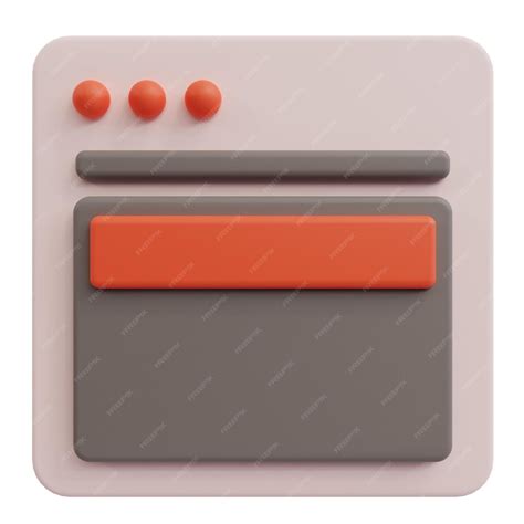 premium photo 3d ui concept illustration