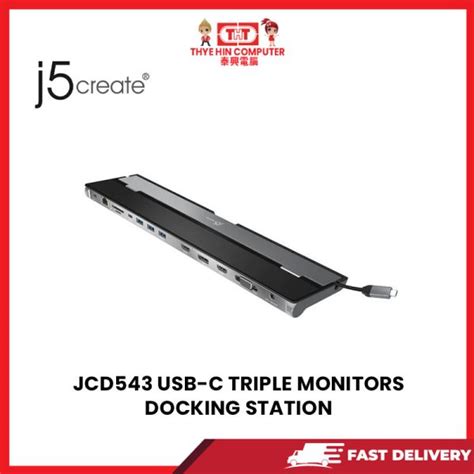Jcd543 Usb C Triple Monitors Docking Station [sbn No Nilai No Melaka No Hps No] Thye Hin Computer