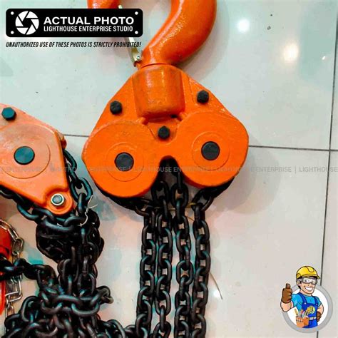 Vital 10 Tons 3m Chain Block Hand Chain Hoists Vcb 10t Lighthouse Enterprise Commercial