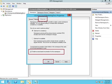 Step By Step Deploy Dfs In Windows Server 2012 R2 Just A Random