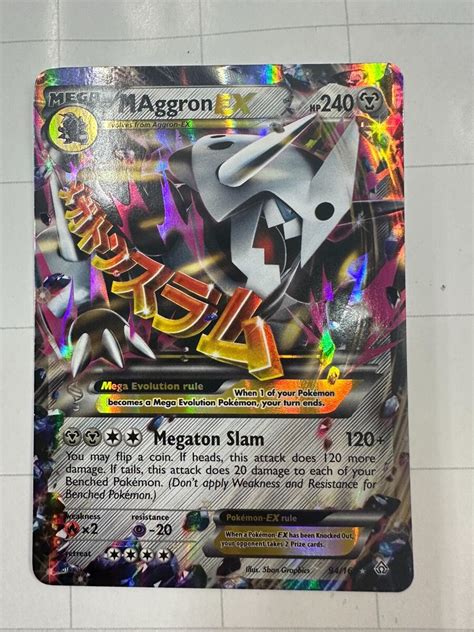 Carta Pokemon Mega Aggron