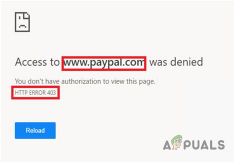How To Fix 403 Forbidden Error On Paypal