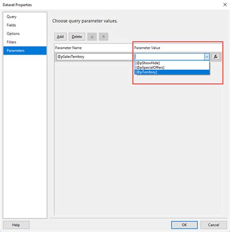 SQL Server Reporting Services SSRS Parameters