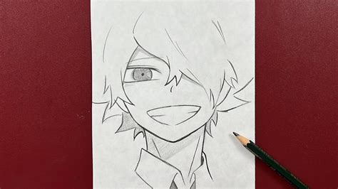 رسم انمي سهل تعلم رسم ولد انمي مبتسم خطوة بخطوة Youtube