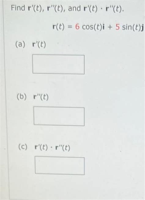 Solved Find R T R T And R T R T Chegg Com