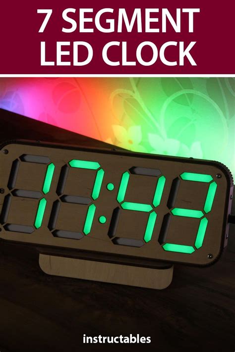 7 Segment Led Clock Artofit