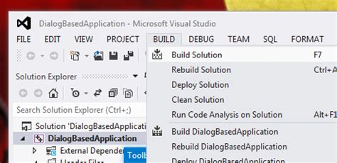 Dialog Based MFC Application Example C Code Sample Tutorial And