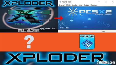 How To Use Xploder On PCSX SafeROMs