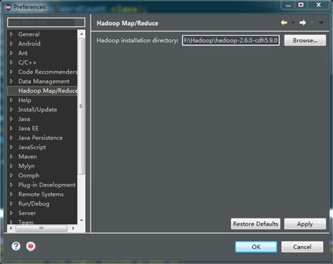 Eclipse远程连接hadoop Mstk 博客园
