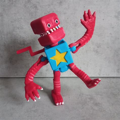 Подвижная фигурка Бокси Бу из игры Поппи Playtime Boxy Boo купить на Ozon по низкой цене