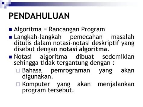 02 Notasi Algoritma Ppt Free Download