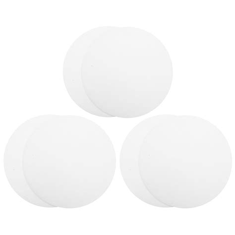 Hemoton 6pcs Downlight Diffuser Light Distribution Replacement Sheets