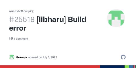 Libharu Build Error Issue Microsoft Vcpkg GitHub