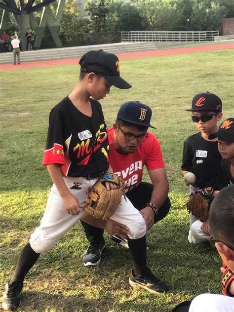 陽建福 今天來到林口，參加中華職棒球員工會舉辦的回饋列車活動，看到小球員們努力的練習，讓我想到以前的自己。