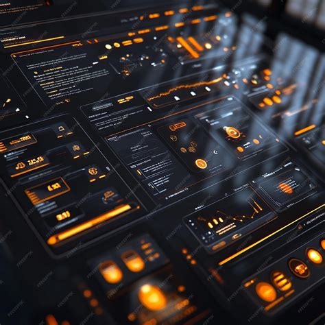 A Graphical User Interface Gui Design With Userfriendly Elements And Features Premium Ai