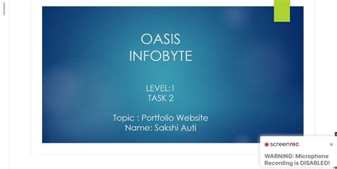 Sakshi Auti On Linkedin Connections Task2 Oasisinfobyte Html Css