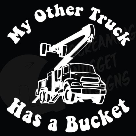 Bucket Truck Svg Etsy