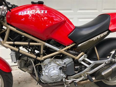 14k Mile 1995 Ducati Monster 900 Looks Strikingly Crisp Hosts Oodles