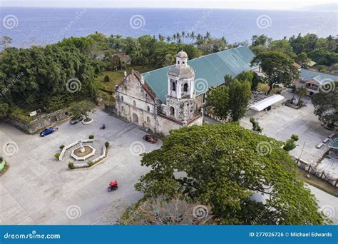 San Joaquin Iloilo Philippines Aerial Of San Joaquin Parish Church