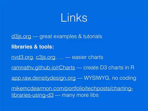 Introduction To Data Visualisations With D3js — Data Driven Documents