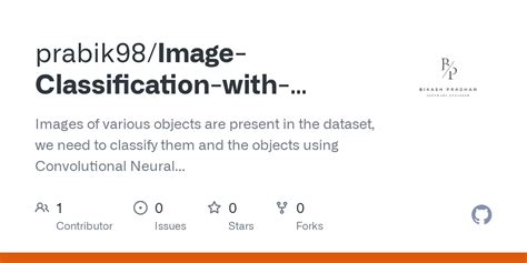 GitHub Prabik Image Classification With CNNs Using Keras Images Of Various Objects Are