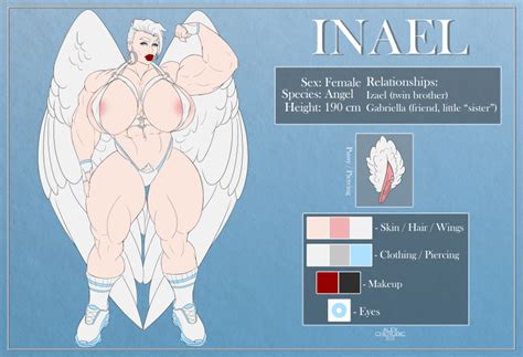 Rule 34 Abs Alexcherubic Angel Angel Wings Areolae Biceps Breasts