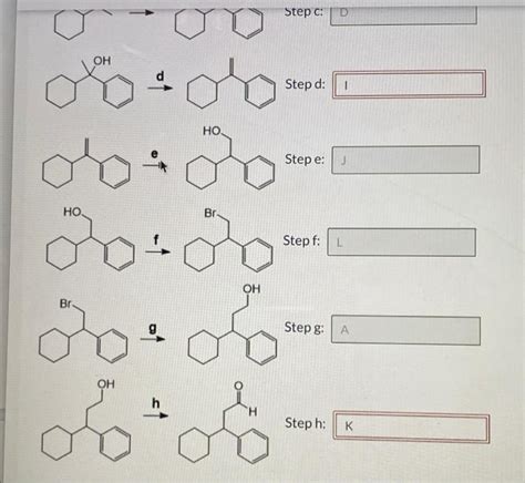 Solved Consider The Following Sequence Of Reactions And Chegg