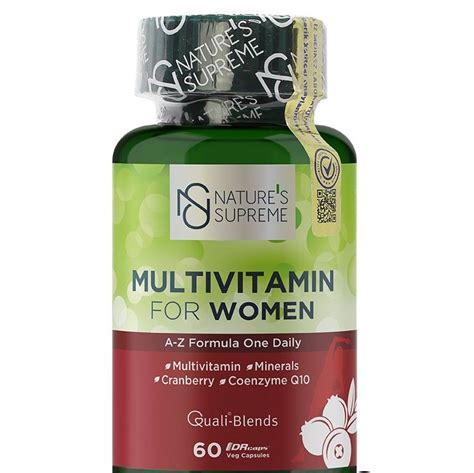 Nature's Supreme мультивитамины для женщин, 60 капсул - купить с ...