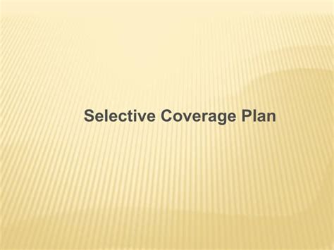 Plan Distribucion Selectiva Peru Distribution Plan Selective