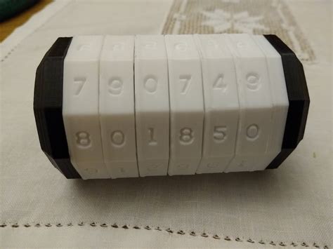3d Printed Variable Numerical Cryptex・cults