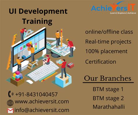 learn ui development from the best achieversit trainings