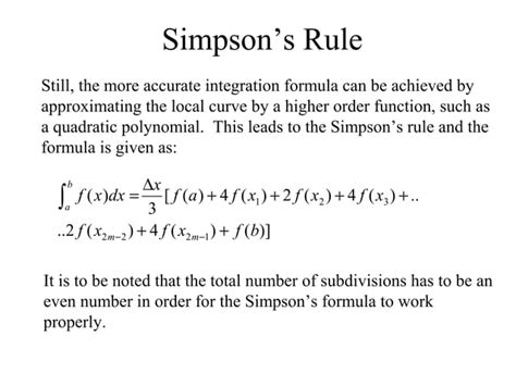 numerical integration ppt computing technology and computing