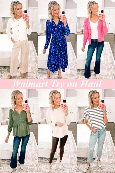 Huge Walmart Try On Haul Straight A Style