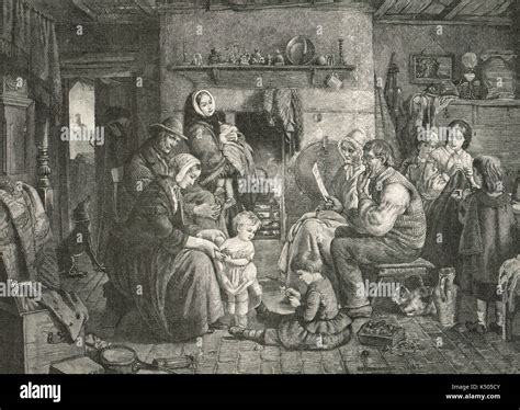 Letter Of Sympathy From Queen Victoria Read By Clergy To Widows Hartley Colliery Disaster